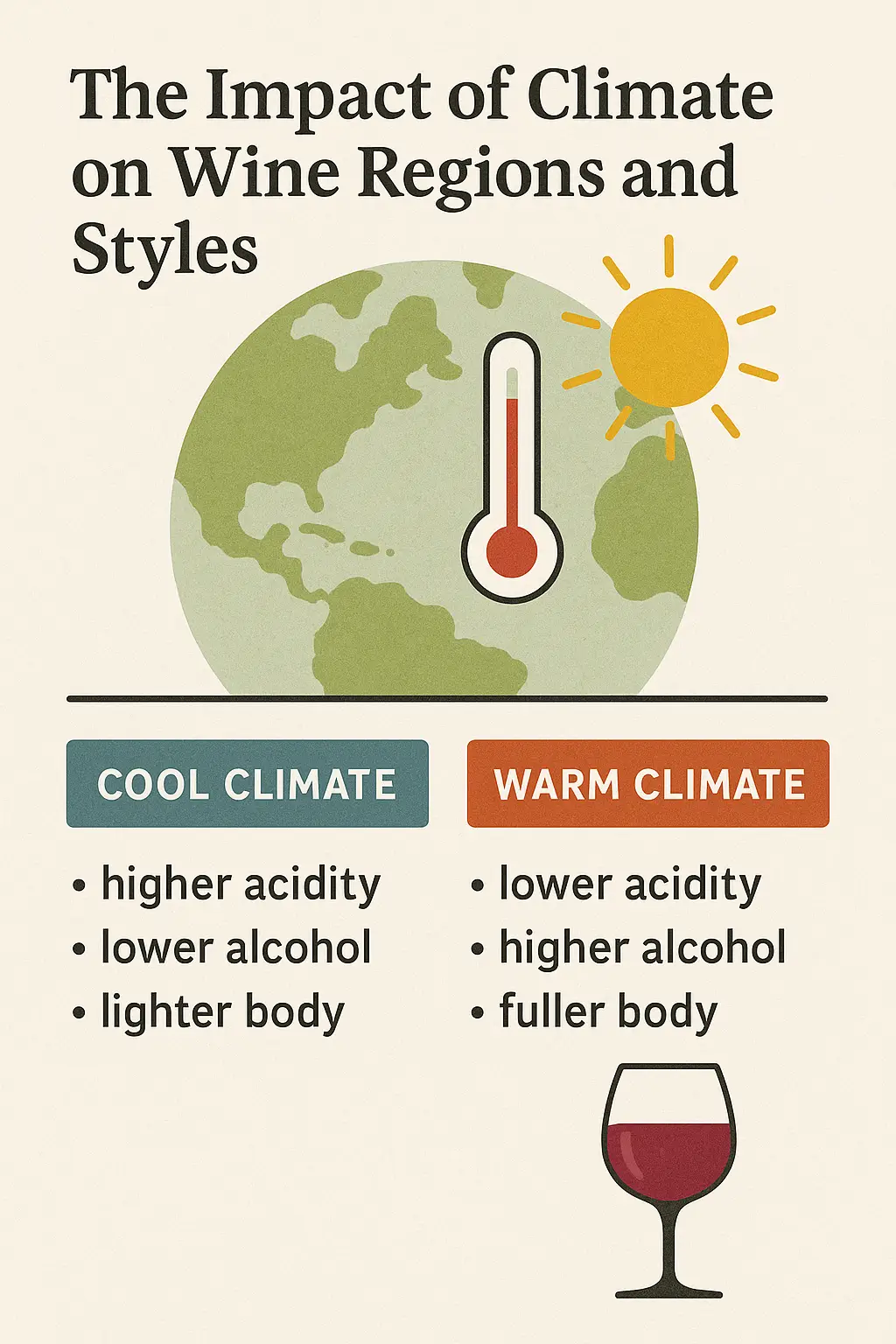 The Impact of Climate on Wine Regions and Styles